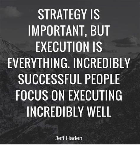 Strategy Without Execution Is Just A Dream The Word Strategy Gets