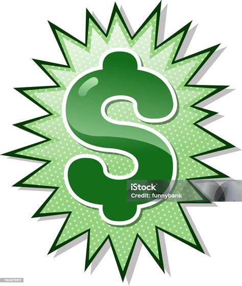Dollar Sign Exploding Stock Illustration Download Image Now
