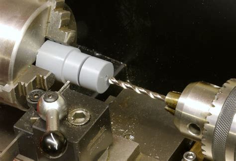 Machining Cylinders From A Rod On A Lathe Robot Room