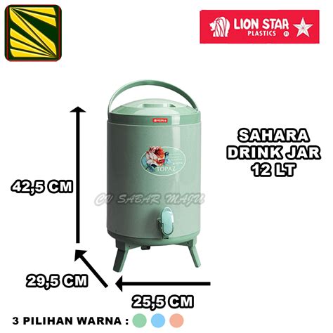 Jual Lionstar Tempat Minum Panas And Dingin Drink Jar 6 Liter 8 Liter 10 Liter And 12 Liter