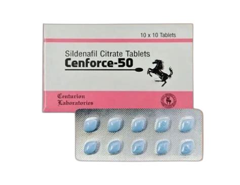 50mg Sildenafil Citrate Tablet At Rs 1000box Cenforce Tablets In