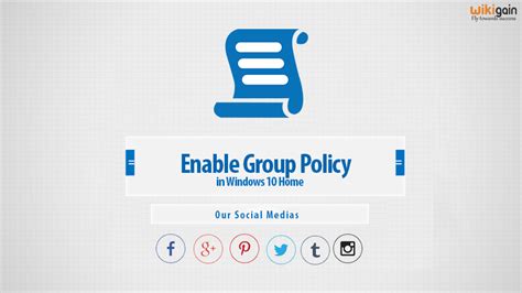 How To Enable Group Policy On Windows Home Editions Gpedit Msc