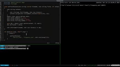 C How Can I Write Field Value To A Json File With Boost Stack Overflow