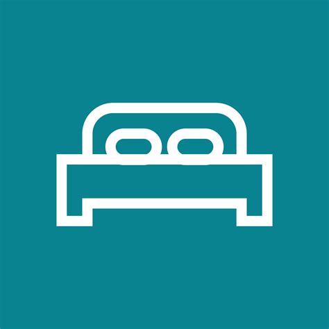 Bed Line Color Background Icon 16669155 Vector Art At Vecteezy