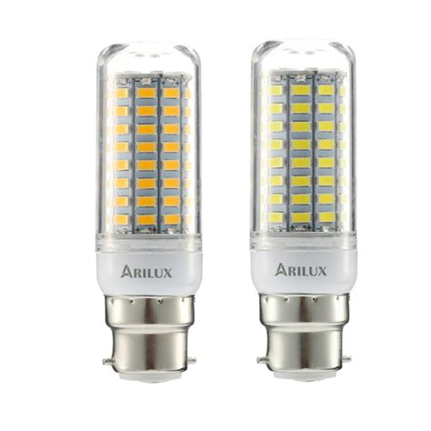 Arilux® E27 E14 B22 Gu10 G9 5w Smd5730 Constant Current Smart Ic 89leds Corn Light Bulb Ac220v