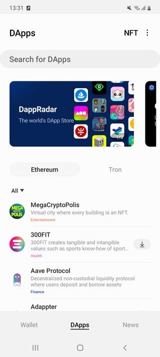 How Dappradars Partnership With Samsung Blockchain Wallet Is Powering The Next Generation Of