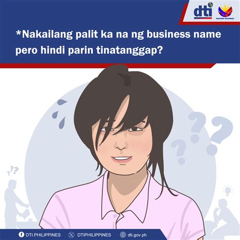 Dti Philippines Iwasang Ma Reject Ang Business Name
