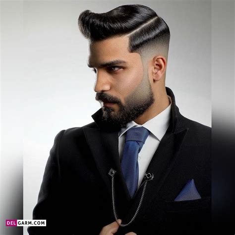 50 مدل مو کپ پسرانه مدلهای جدید خط انداختن روی مو مردانه و پسرانه