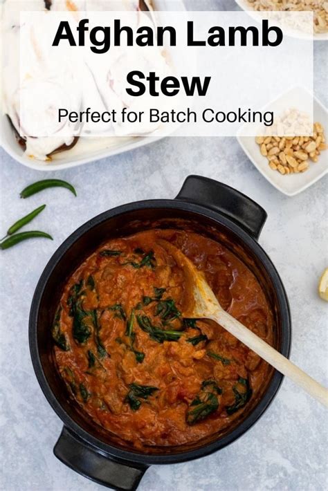 Afghan Lamb Stew Oven Or Slow Cook Recipe Lamb Recipes Afghan