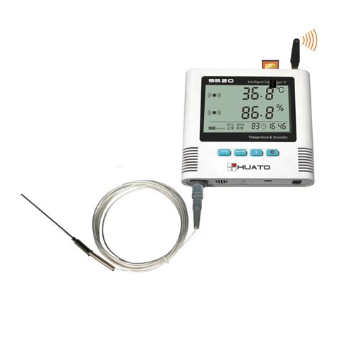 Pt100 Temperature Gsm Temperature Sensor Sms Data Logger With Calibration Certificate