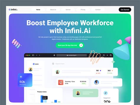 Infiniai The Perfect Uiux Blend Of Functionality Behance