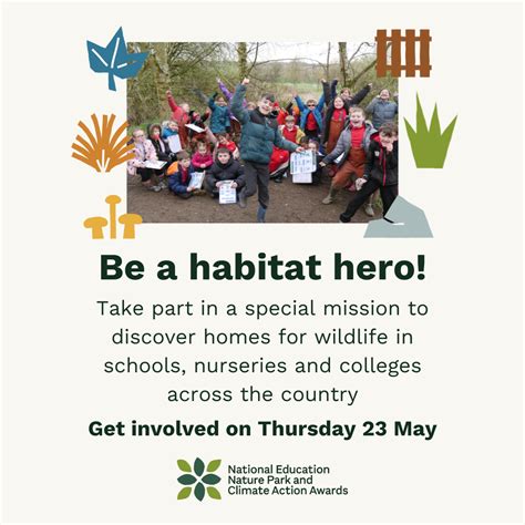 Outdoor Classroom Day Be A Habitat Hero Curiosity Connections