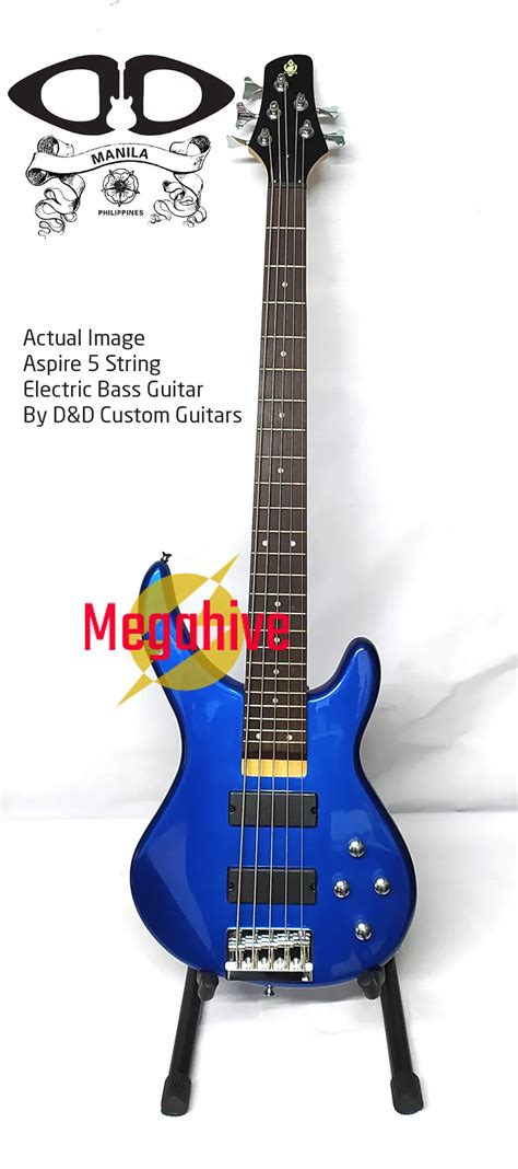 Custom 5 String Bass Guitars