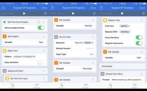Targeted Omnifocus Templates With Workflow