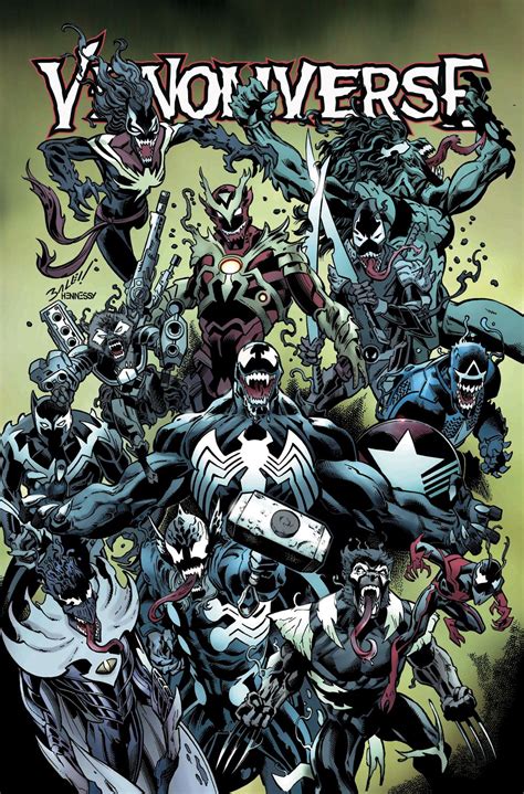 Venomverse 4 2017 Variant Cover By Mark Bagley Venomverse