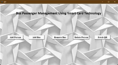 github ayushkumawat bus passenger management using smart card