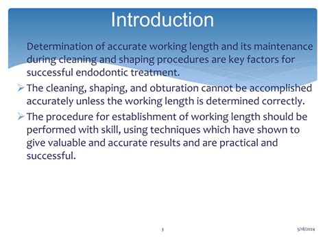 Working Length Determination In Endodontics 2 Pptx