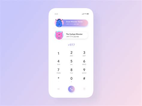 Daily UI Clean Dialpad By Shirish Shikhrakar On Dribbble