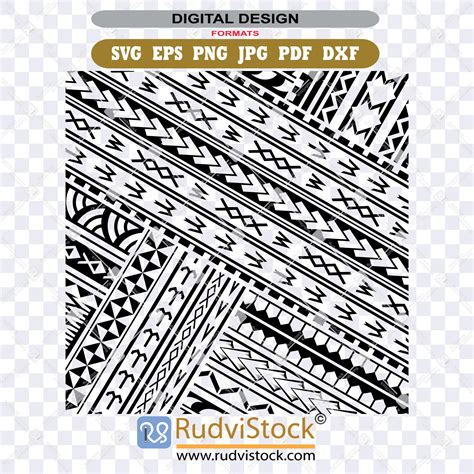 Polynesian Tattoo Tribal Pattern Background Download High Quality