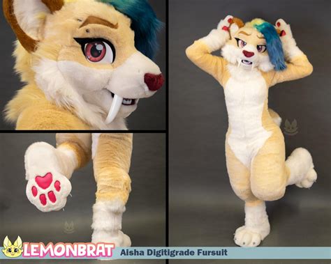 Aisha Digitigrade Fursuit August 2022 By Lemonbrat On Deviantart