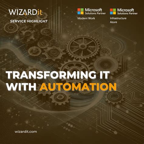 Wizard It On Linkedin Itautomation Techinnovation Wizardit Microsoftpartners Innovativetech