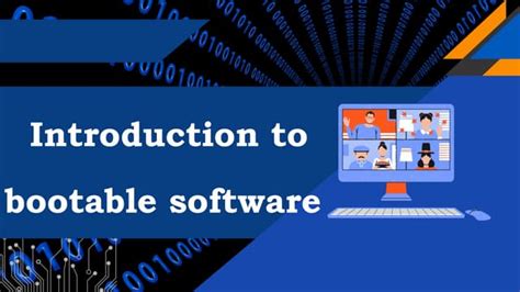 Introduction To Bootable Drivepptx Operating Systems Computer Software And Applications