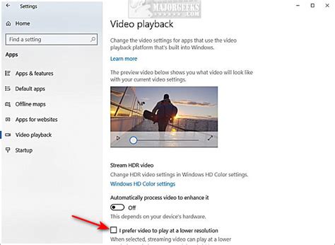 How To Save Network Bandwidth By Playing Low Resolution Videos In