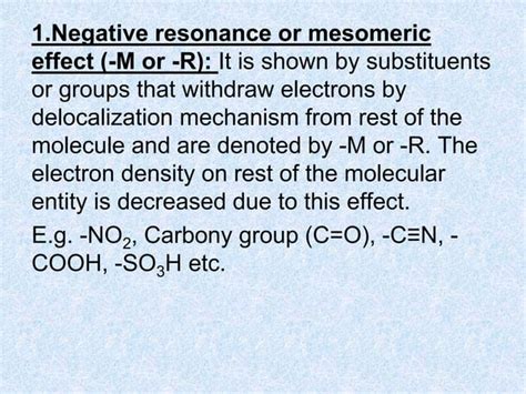 Inductive And Mesomeric Effect S K Katoch Ppsx