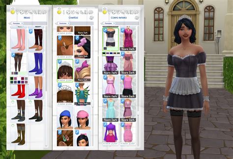 Ts2 Maid Outfit The Sims 4 Create A Sim Curseforge