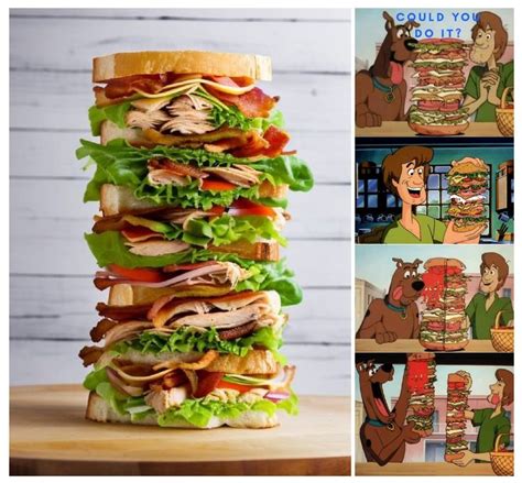Incredible Amazing Food Art Someone Recreated This Amazing Sandwich