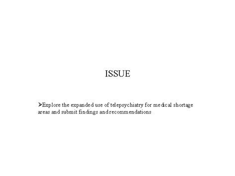 issue