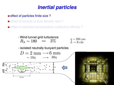 Ppt Particles In Turbulence Preliminary Results From Lagrangian Acoustic Velocimetry