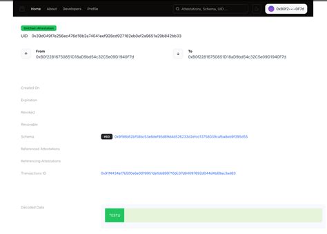 Navigating The Eas Dashboard Rootstock Developers Portal