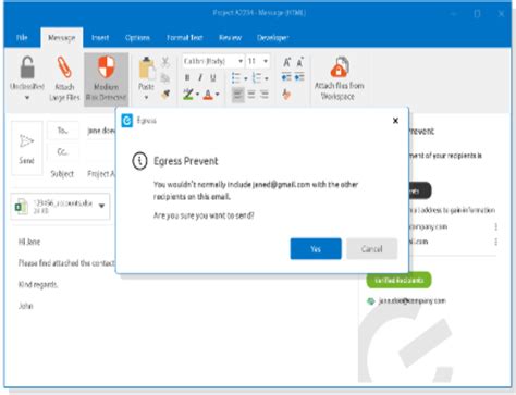 cst egress intelligent email security