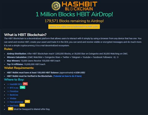 Hashbit Blockchain Hashbitorg Twitter