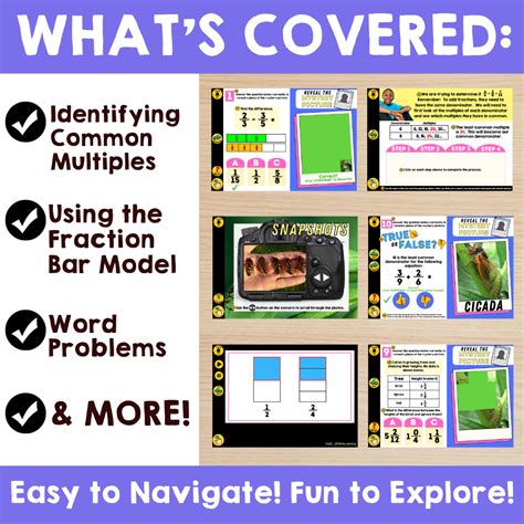 adding and subtracting fractions with common denominators linktivity
