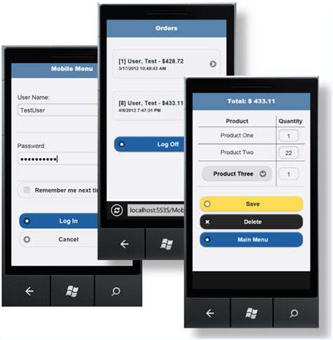 Jquery Mobile Example