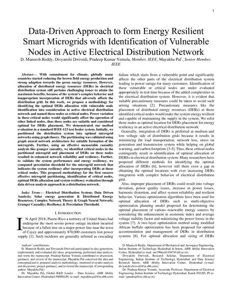 Data Driven Approach To Form Energy Resilient Smart Microgrids With Identification Of Vulnerable