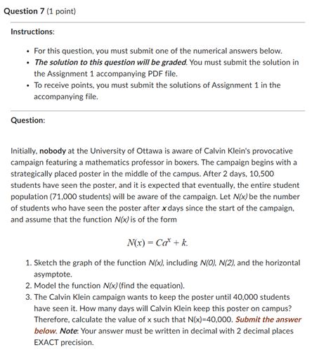 Solved Question 7 1 ﻿pointinstructionsfor This Question