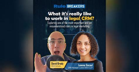 David Anthony Brady On Linkedin Rulebreakers With David Brady And Leanne Gocoul The Lctn Podcast