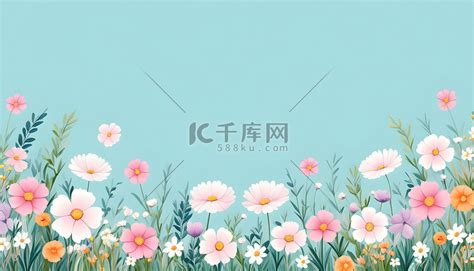 在柔和的柔和背景上优雅地展示新鲜的绿色香草和高清摄影大图 千库网
