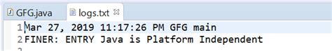 Logger Entering Method In Java With Examples GeeksforGeeks