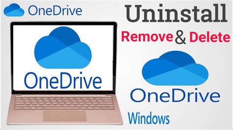 Remove Microsoft OneDrive Uninstall Delete Microsoft OneDrive Windows YouTube