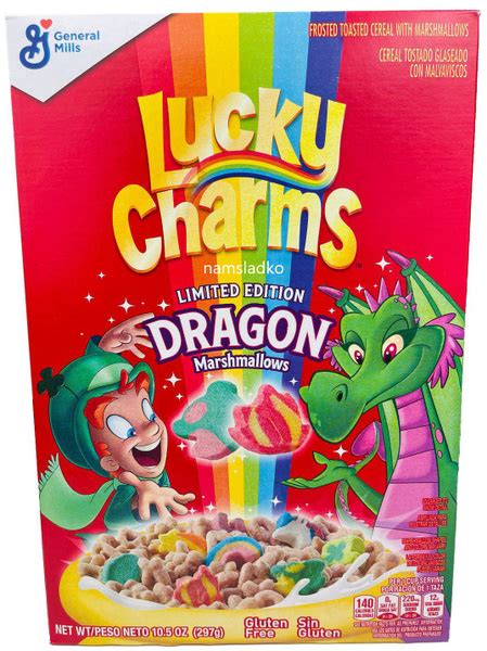 Lucky Charms Marshmallows Limited Edition (Лаки Чармс Сухой завтрак с ...