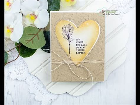 Unity Quick Tip Inky And Textured Vintage Style Window Card Unity Blog