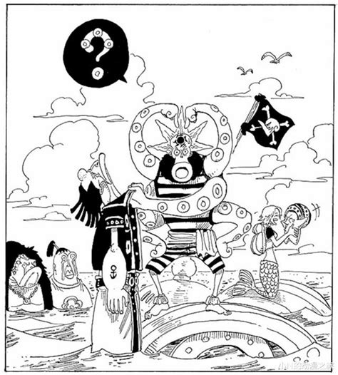 海賊王扉頁故事：小八的海底漫步，小八與章魚燒8號的起源故事 每日頭條