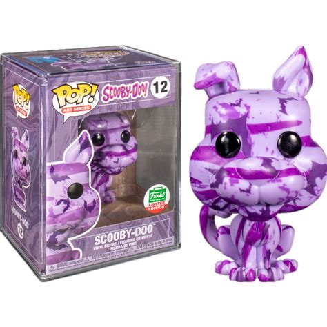 Funko Pop Art Series Scooby Doo Purple Bats Artist Series 12 Vinyl