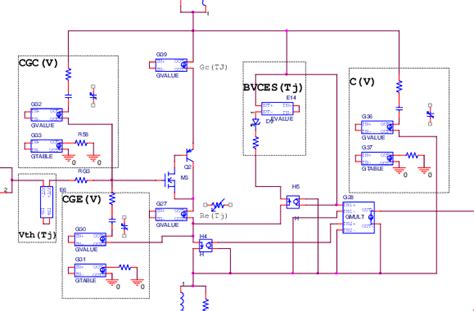 Gbt Spice Model With Self Heating Effect Download Scientific Diagram