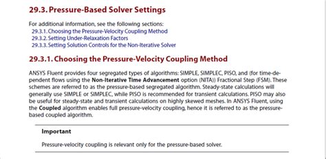 Ansys Fluent 压力基求解方法 哔哩哔哩