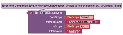 Android 14 Function Copyfile Permission Denied Error 908 Mit App Inventor Help Mit App